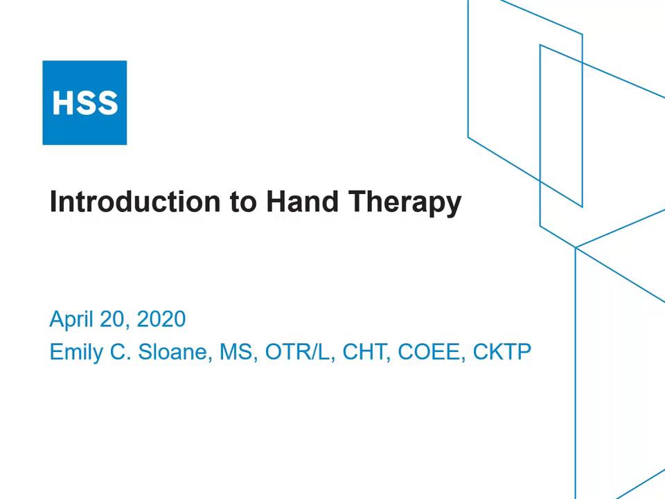 Hunter Hand Therapy - ES